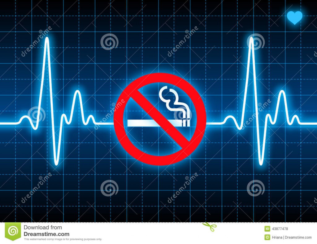 cessez-de-fumer-se-connectent-le-moniteur-bleu-de-fréquence-cardiaque ...